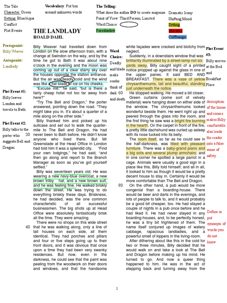 Kami Export - Mariam Abdo - Landlady - Text | PDF