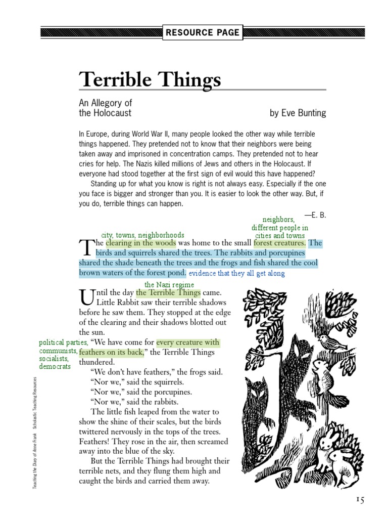 Kami Export - Mariam Abdo - Terrible Things (An Allegory of The ...