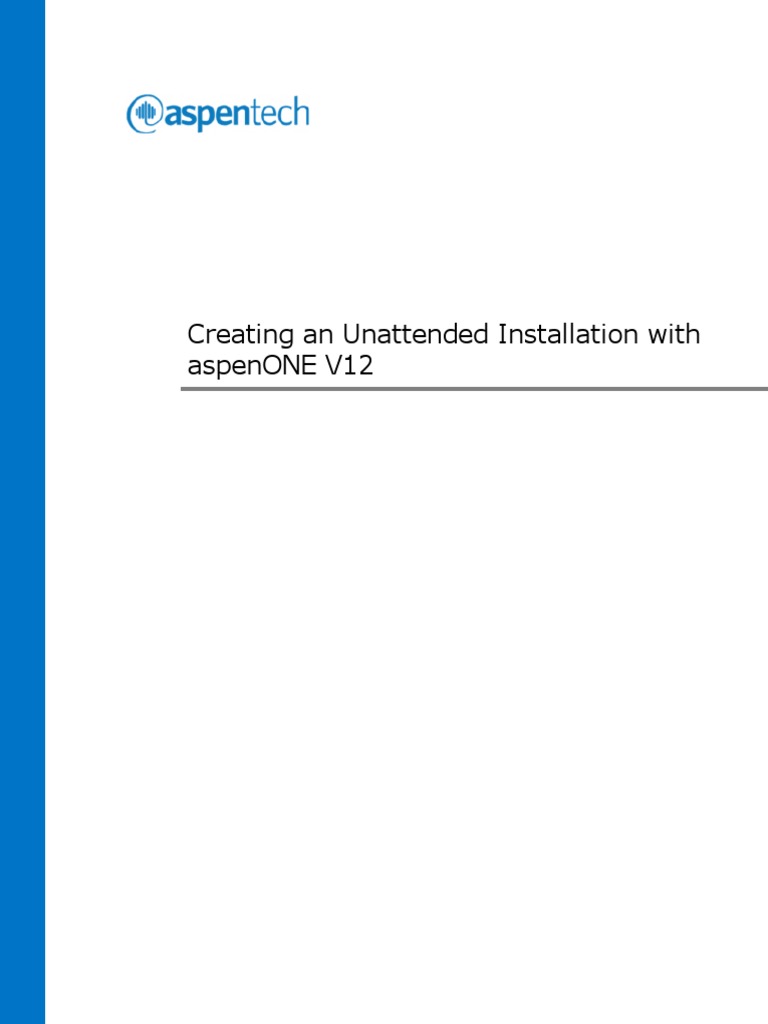 Unattended Install Help | PDF | Installation (Computer Programs) | Directory (Computing)