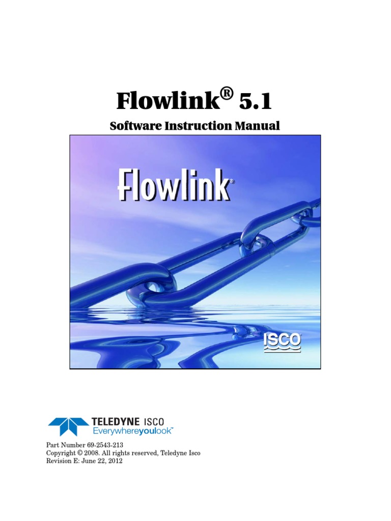 Manual FlowLink 5.1 | PDF | Computing | Software