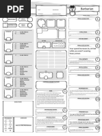 D&D 5E Rogue Character Sheet | PDF | Role Playing Games | Gaming