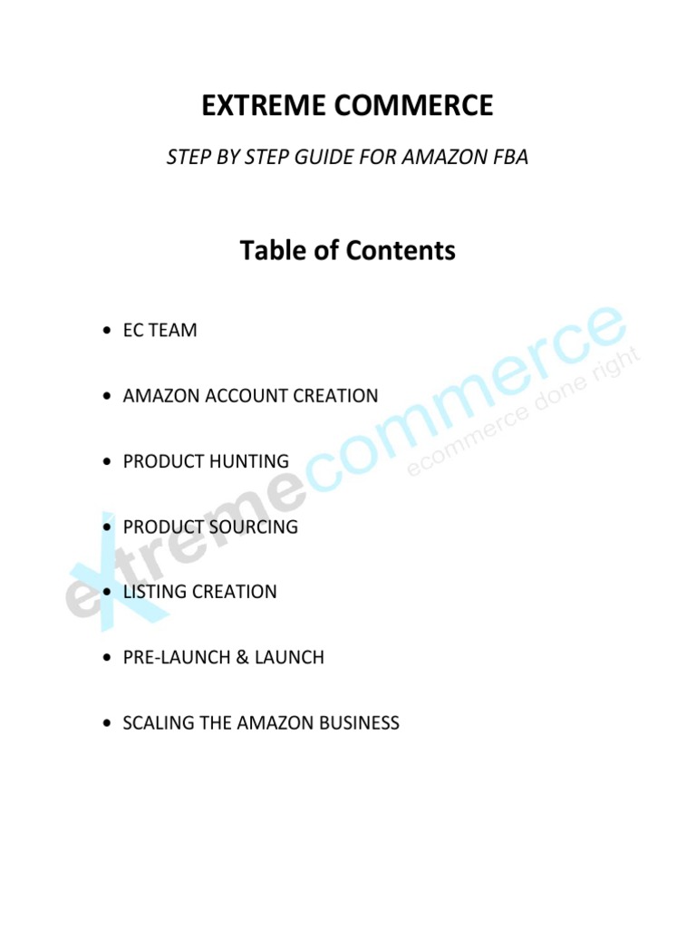 Step by Step Guide For Amazon Learning - BC | PDF | Computing ...