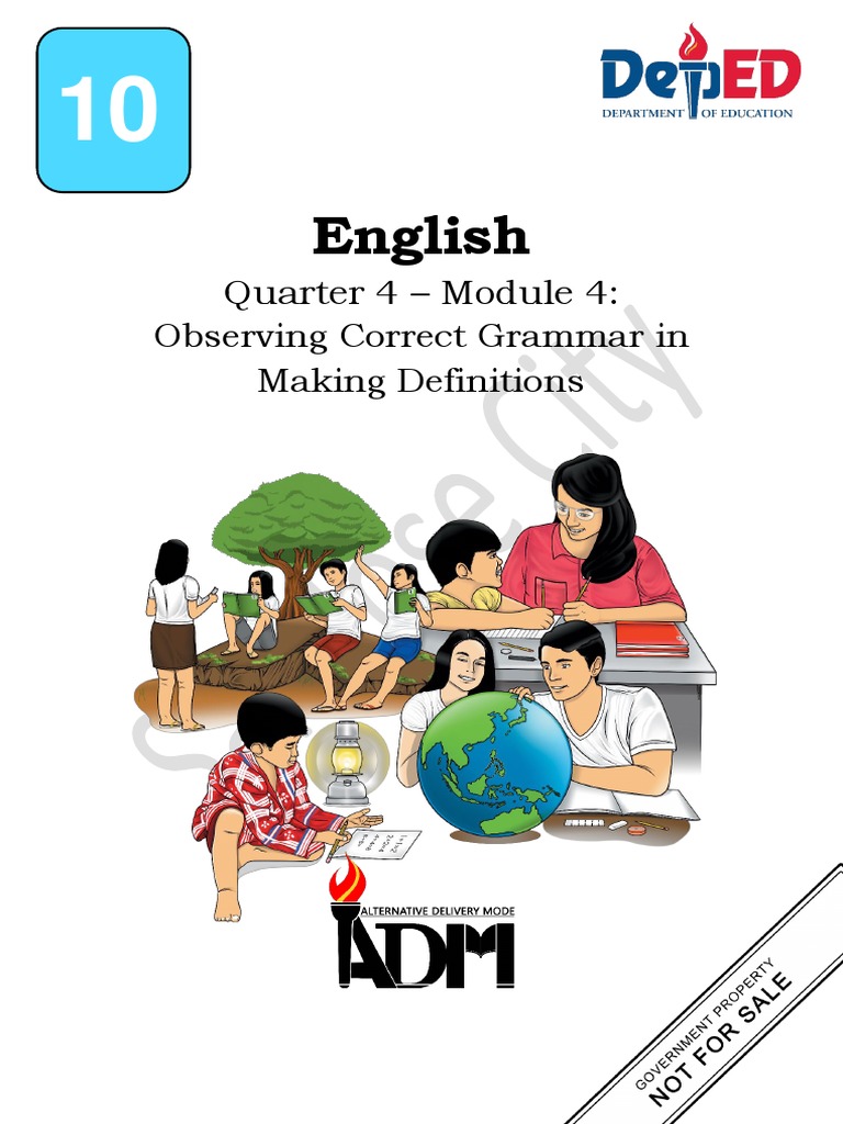 English 10 Quarter 4 Module 4 | PDF | Clause | Pronoun