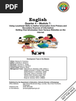 English 10 Quarter 4 Module 4 | PDF | Clause | Pronoun