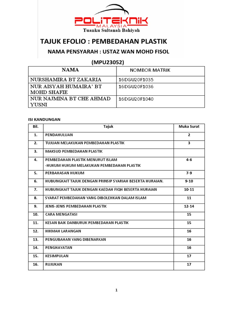 Efolio STK | PDF | Kesehatan Holistik | Agama & Spiritualitas