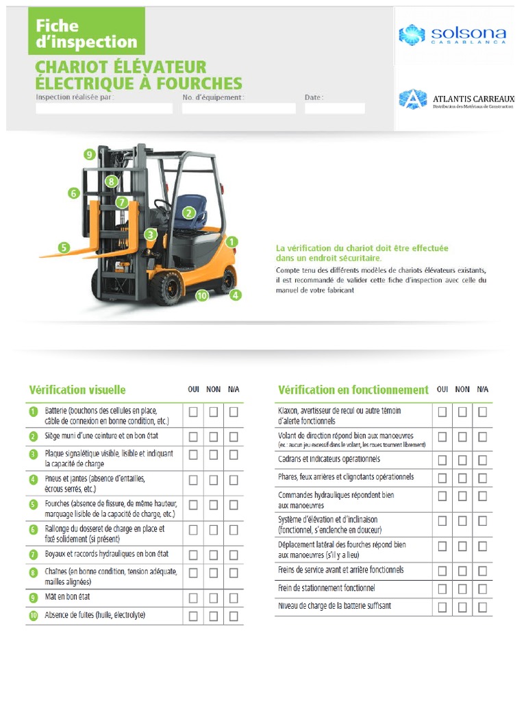 Fiche D'inspection | PDF