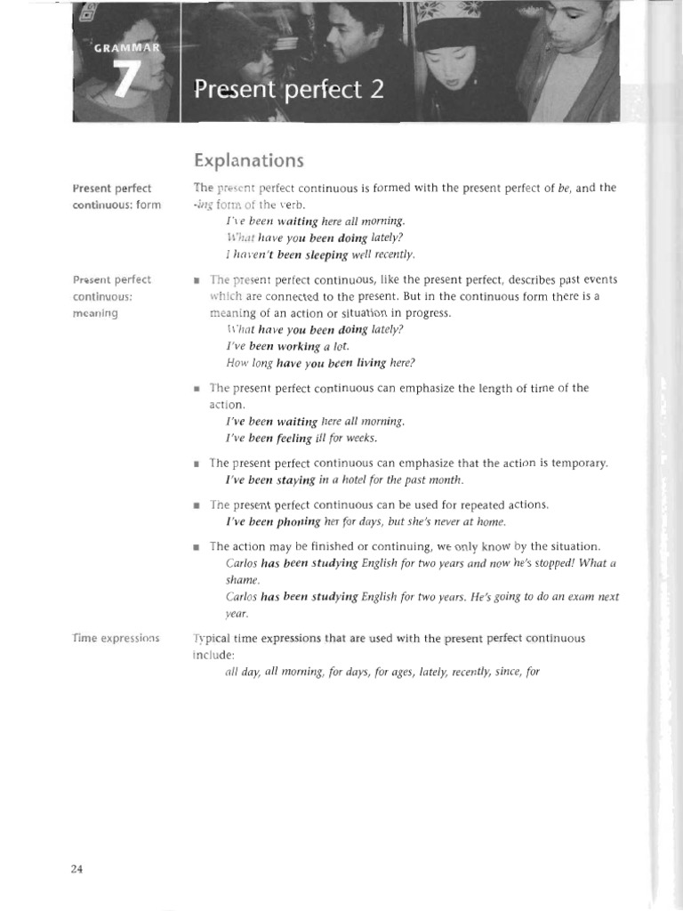 Present Perfect 2 | PDF | Grammar | Linguistic Morphology