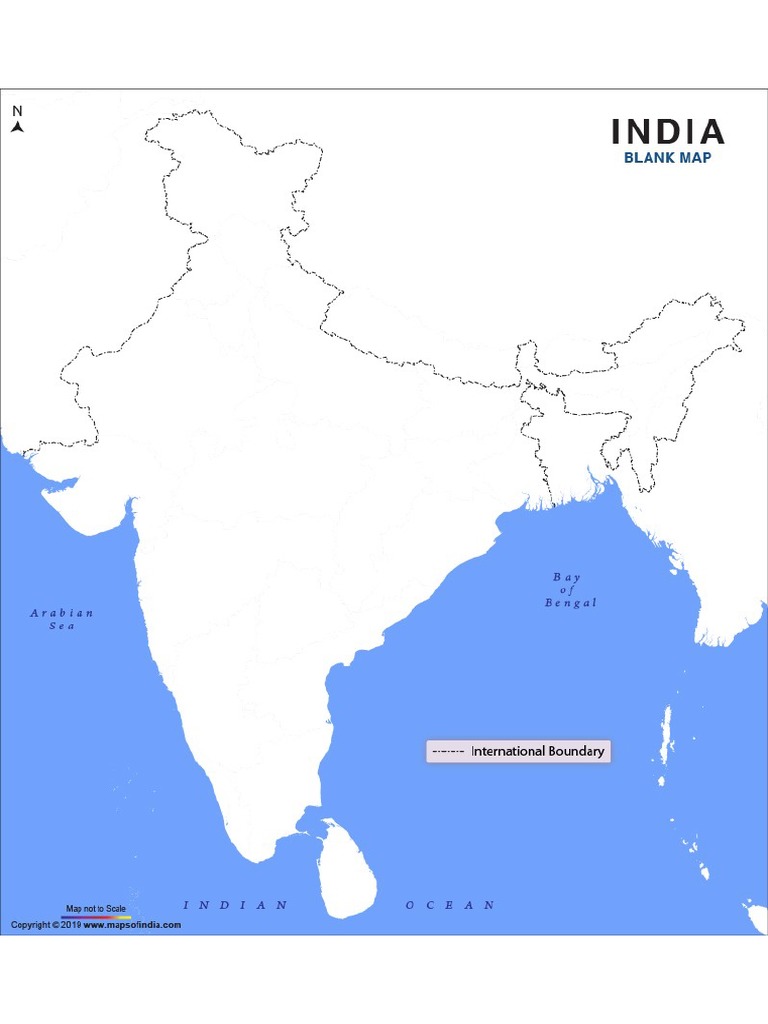 Indian Subcontinent Map | PDF