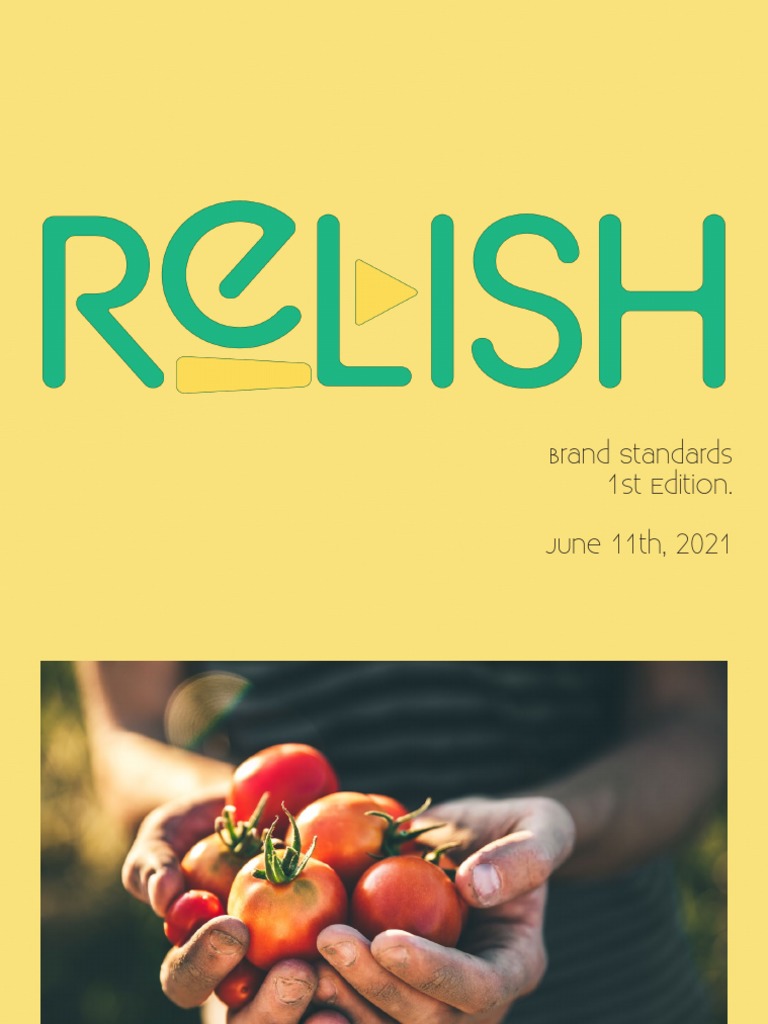 Relish Brand Standards | PDF | Typography | Brand