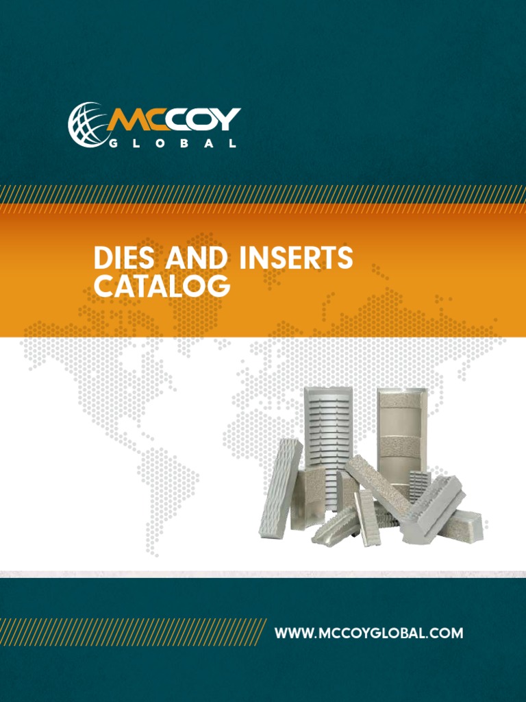 Dies Inserts Catalog Low Resolution | PDF | Tungsten | Building Engineering