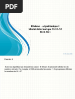 Cours Algorithmique Complet | PDF | Programmation | Programme informatique