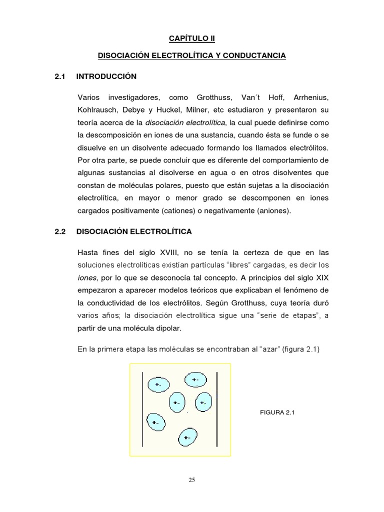 Teoría Eltqmc Capítulo II | PDF | Electrólito | Solvacion