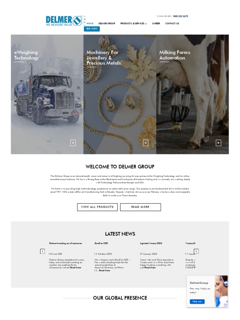 Delmer - Eweighing, Jewellery Machinery & Milking Automation | PDF ...