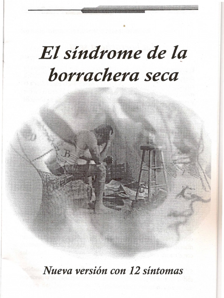 El Síndrome de La Borrachera Seca | PDF | Despachador de drogas ...