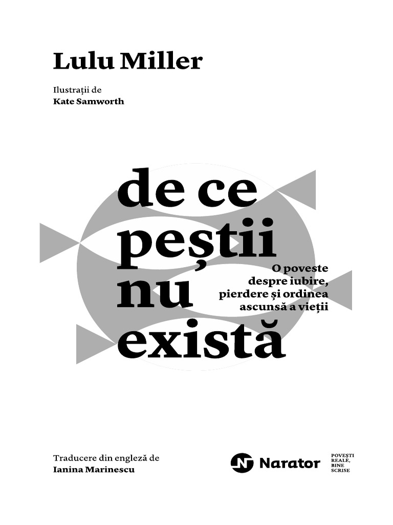 De Ce Pestii Nu Exista - Lulu Miller | PDF