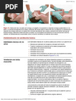 Oxigenoterapia BVM | PDF | Mano | Medicina CLINICA