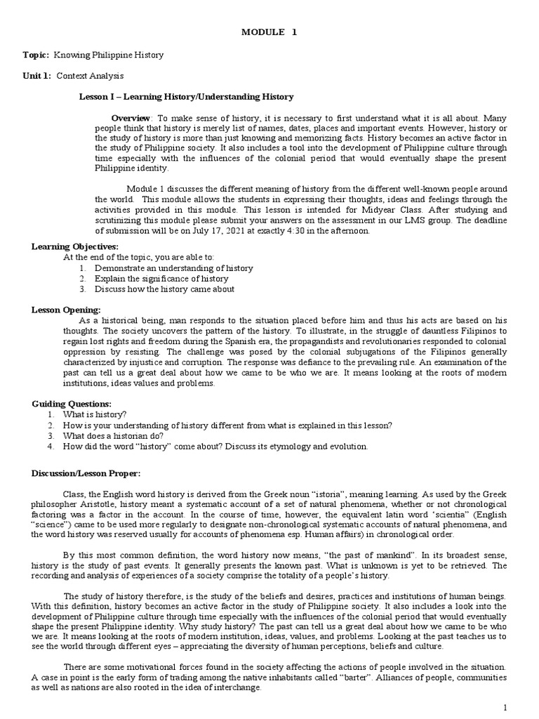 Philippine History | Download Free PDF | Primary Sources | Archaeology