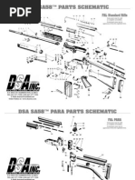 m4 Exploded View | PDF | Trigger (Firearms) | Screw