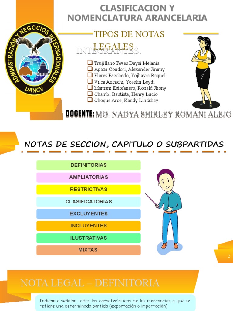 Notas Legales