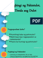 Pagpapantig Worksheet 1 | PDF