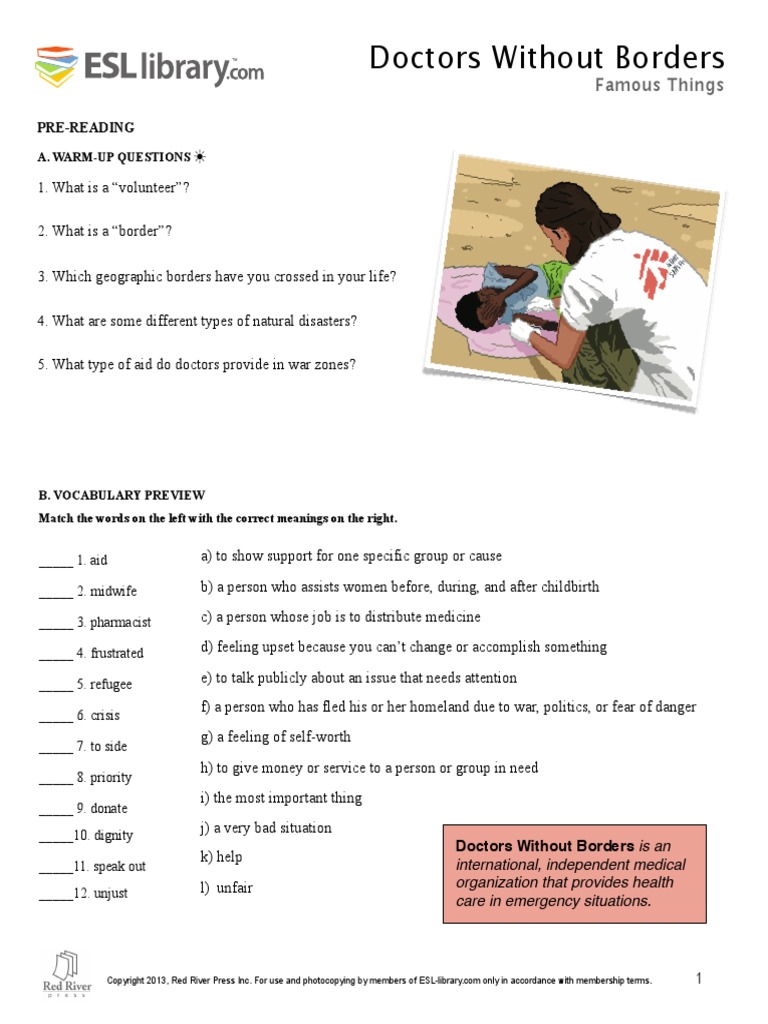 Doctors Without Borders | PDF | Médecins Sans Frontières | Health Care