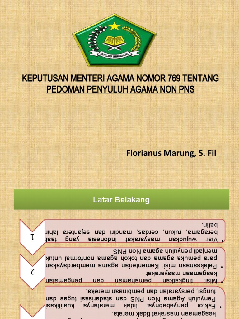 Pengenalan KMA 769 | PDF