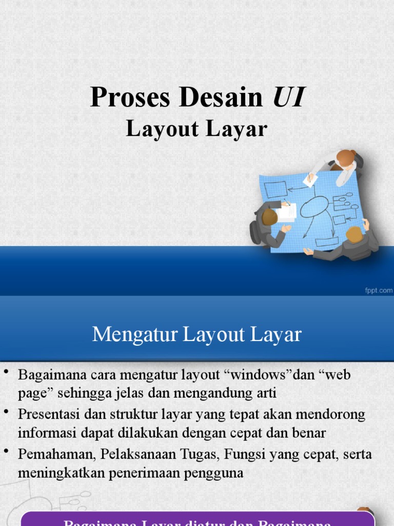 Proses Desain UI - Layout Layar | PDF
