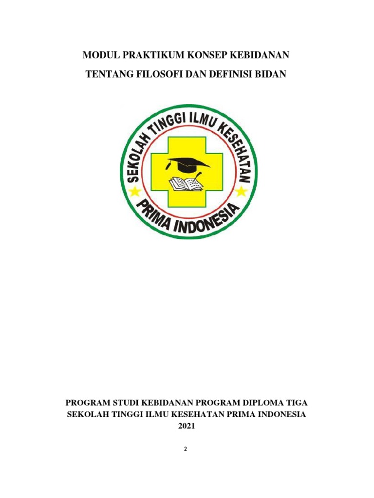 Modul Praktikum Konsep Kebidanan Tentang Filosofi Dan Definisi Bidan | PDF