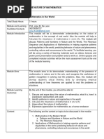 MMW Midterm Firstsem-Reviewer | PDF | Set (Mathematics) | Average