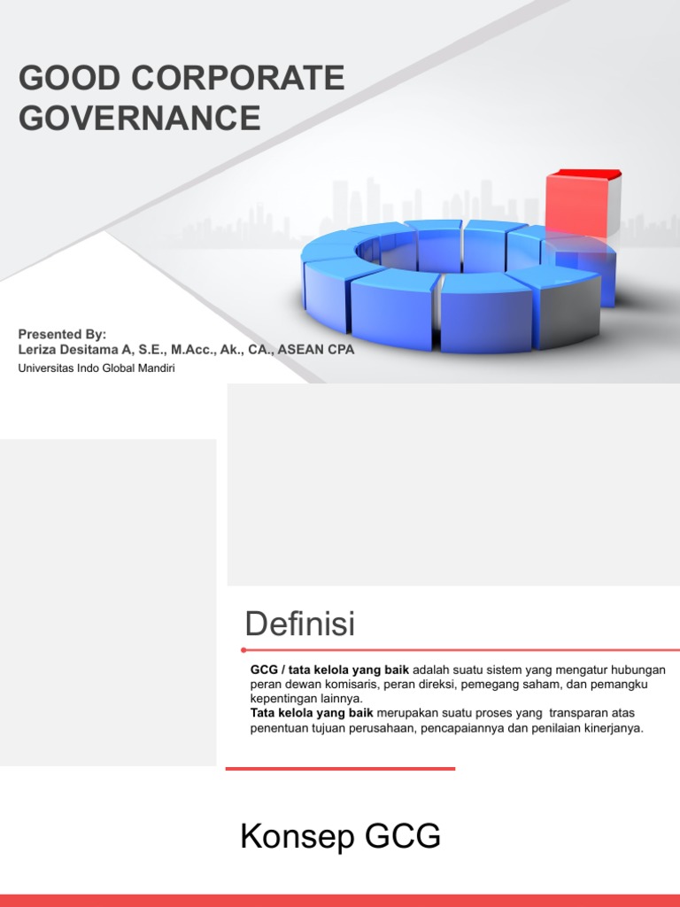 Good Corporate Governance | PDF