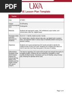 UDL Lesson Plan Template | PDF | Learning | Lesson Plan