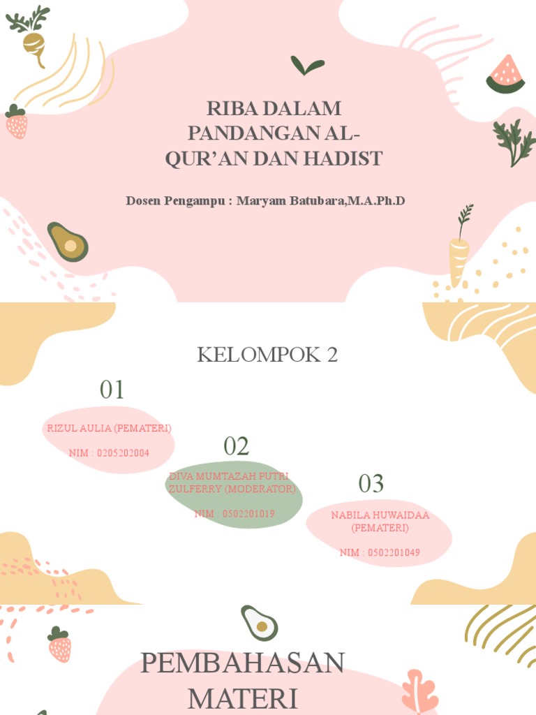 Pemahaman Riba dalam Islam | PDF