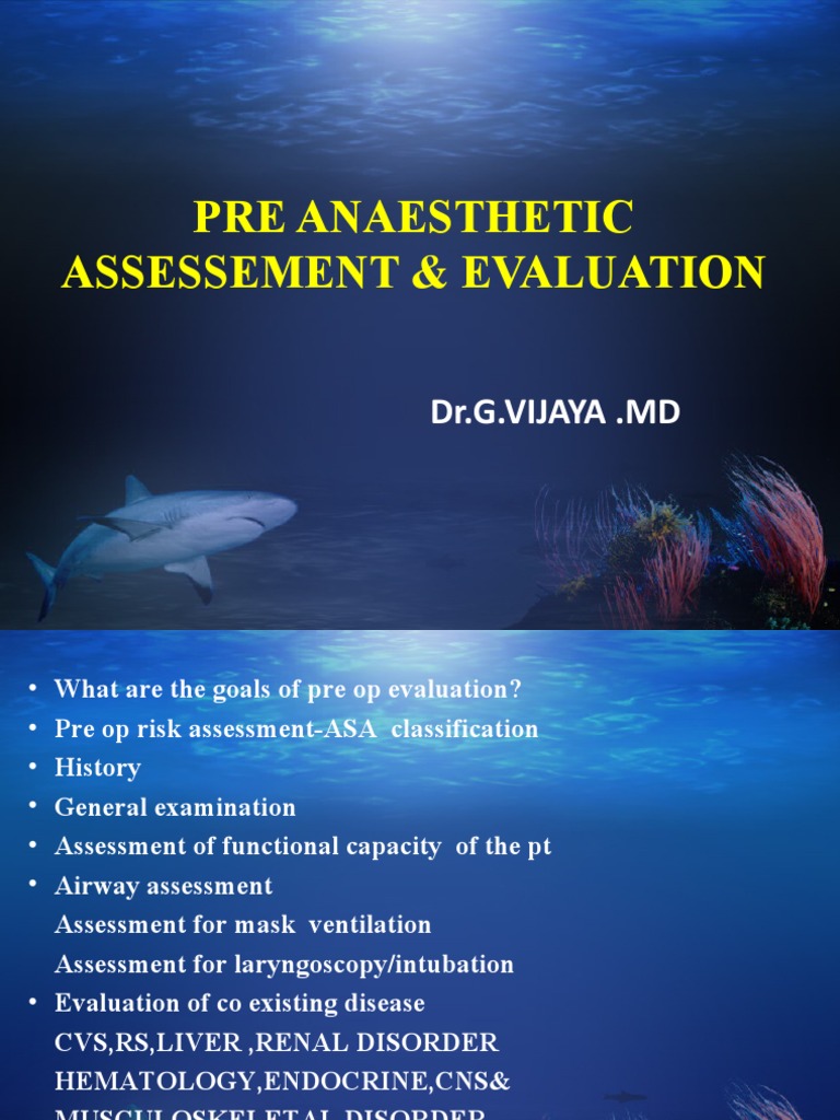 PRE-OP EVALUATION | PDF | Renal Function | Heart