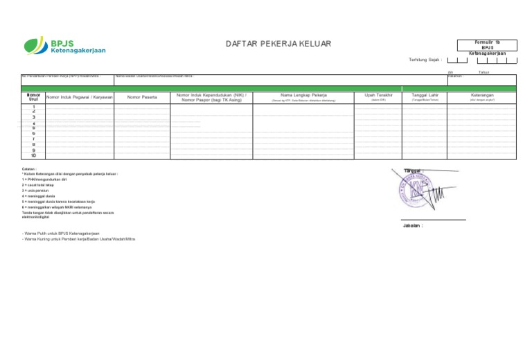 Formulir 1B PU-BPU | PDF
