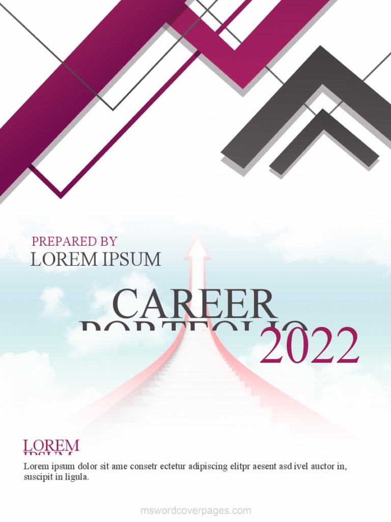 Career Portfolio Cover 5 | PDF