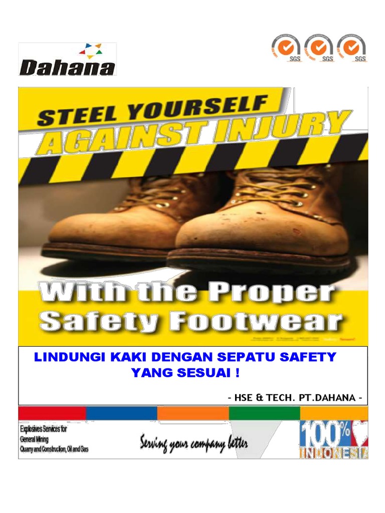 Sepatu Safety Terbaik untuk Kaki Aman | PDF