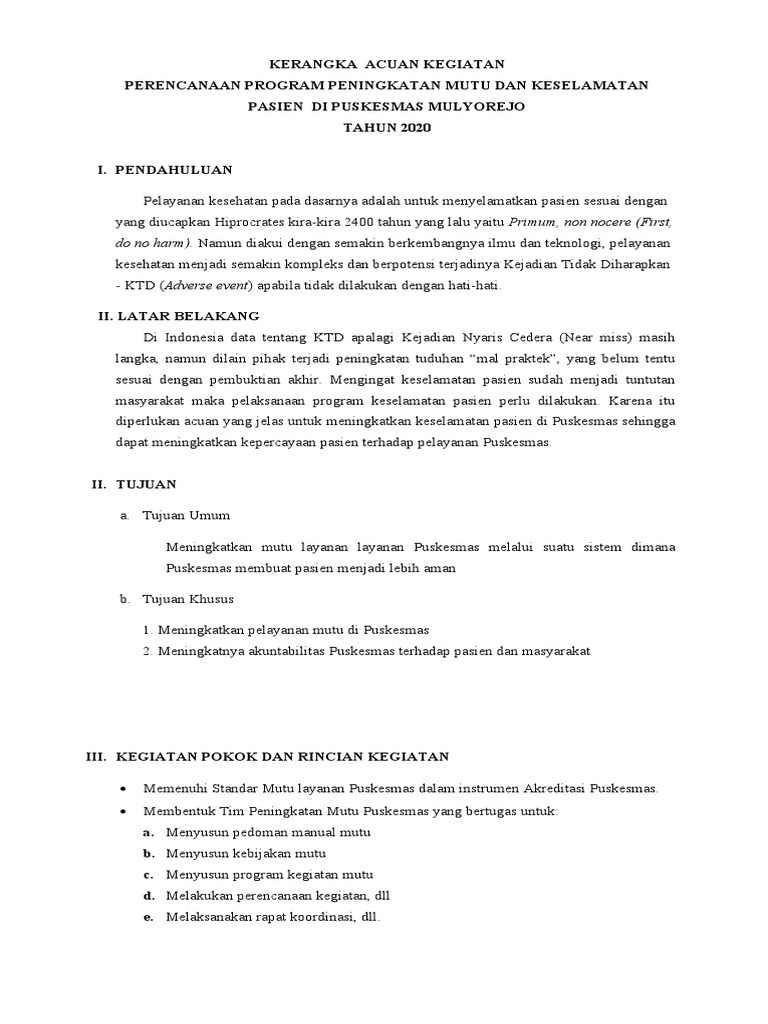 Kak Mutu 2020 | PDF