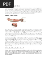 Tyler Twist Protocol for Tennis Elbow | PDF | Anatomical Terms Of ...