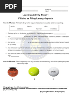 Sports Writing Filipino - FACT SHEET SET 1 PDF | PDF