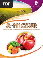 Ficha Tecnica Nitro Xtend XP K S | PDF | Fertilizante | Nutrientes