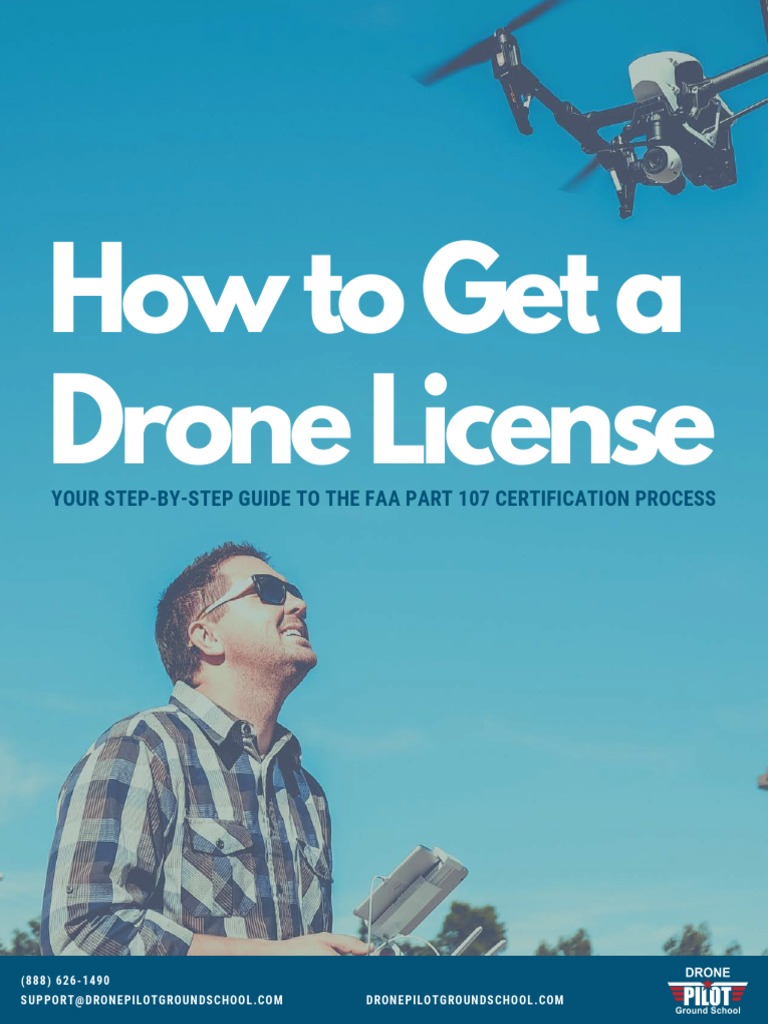 Howtogeta Drone License: Your Step-By-Step Guide To The Faa Part 107 ...