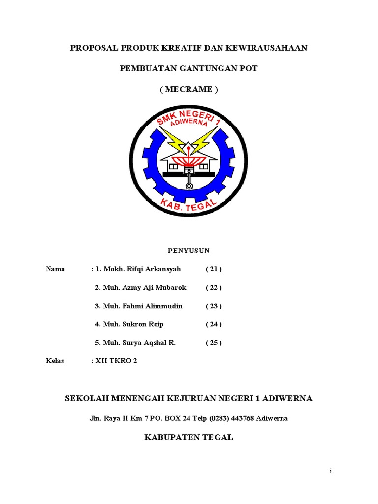 PROPOSAL PKK | PDF | Seni
