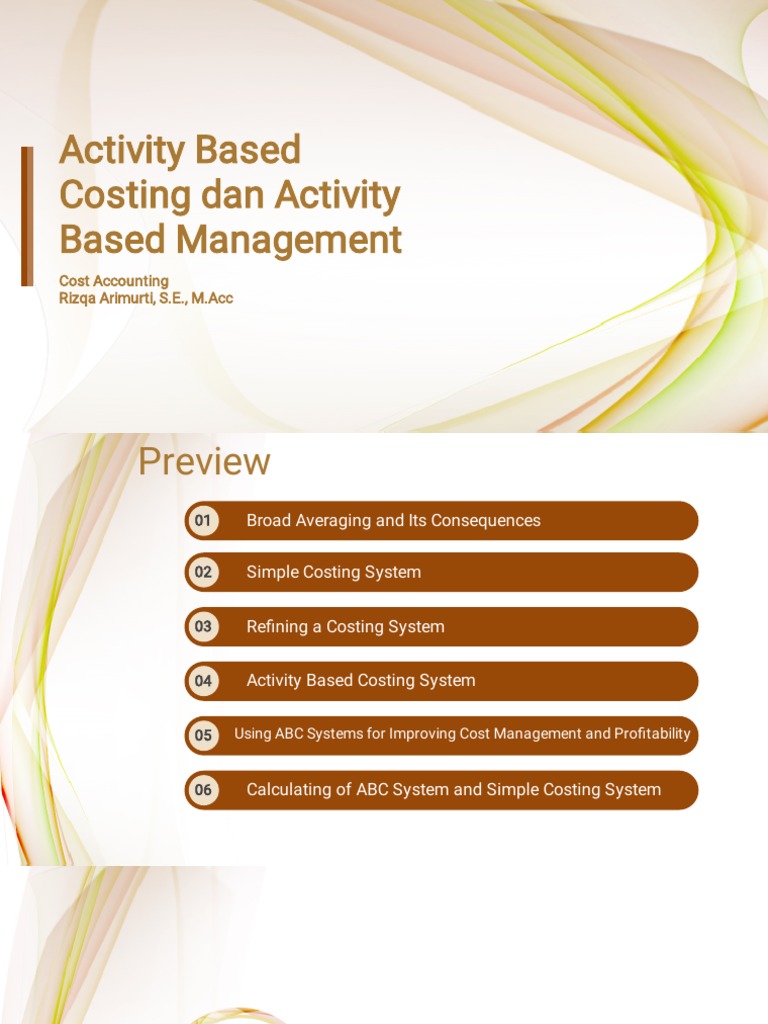 Materi 6-ABC Dan ABM | PDF