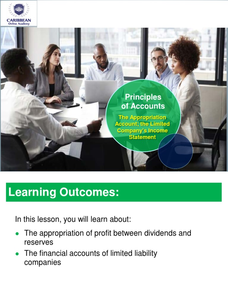 CSEC Principles of Accounts SEC. 9-Company Accounting (Income Statement ...