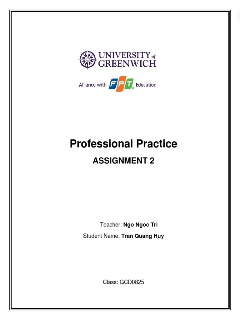 PP Tranquanghuy Gcd18457 Asm2 | PDF | Goal | Professional Development