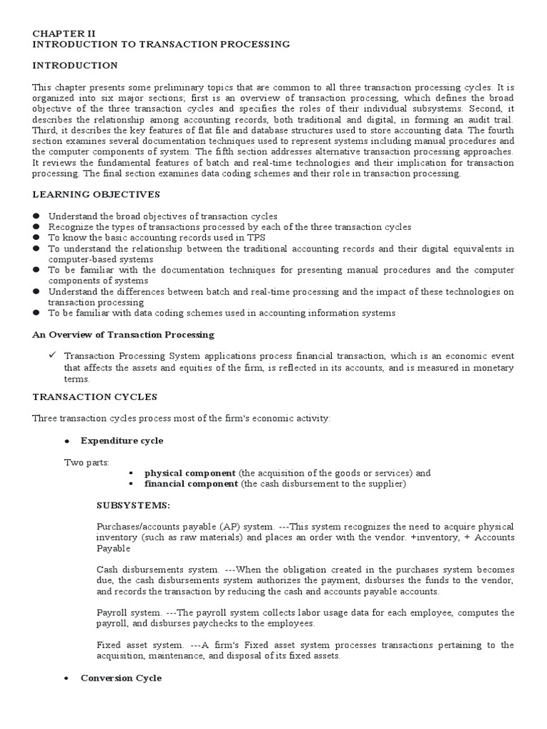 Ais Chapter 2 Module Pdf Database Transaction Accounts Payable