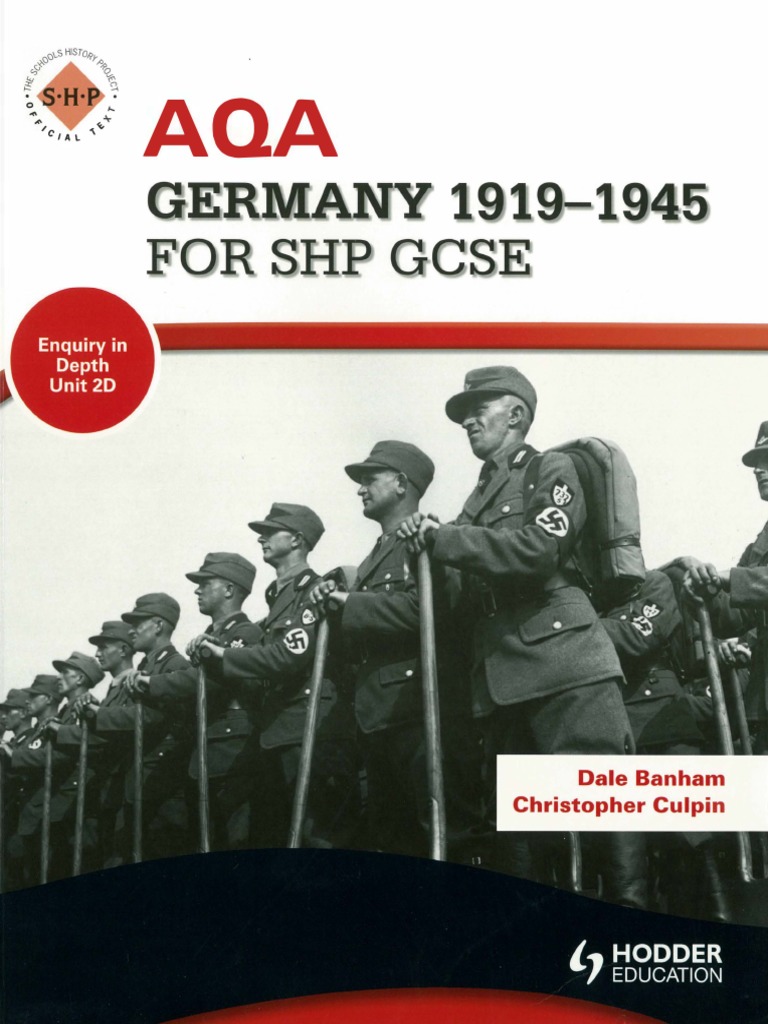 AQA History Germany 1918-1945 For SHP GCSE (PDFDrive) | PDF | Weimar ...