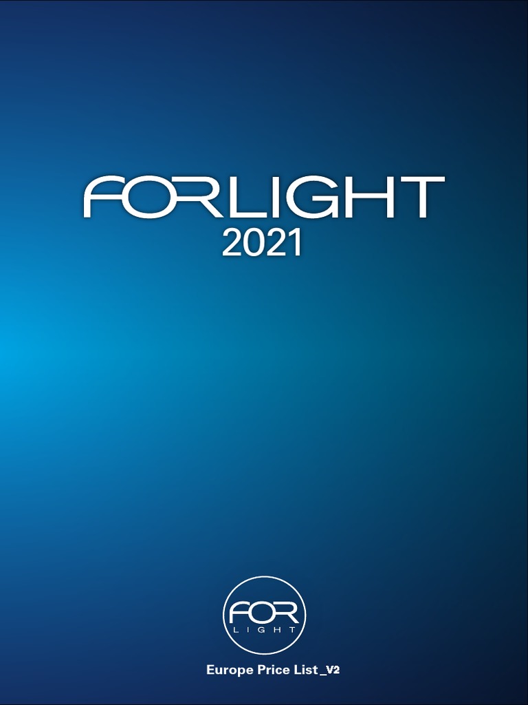 Forlight Lista de Precios 2021 v2 | PDF