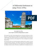 Leaning Tower of Pisa Presentation | PDF | Infographics
