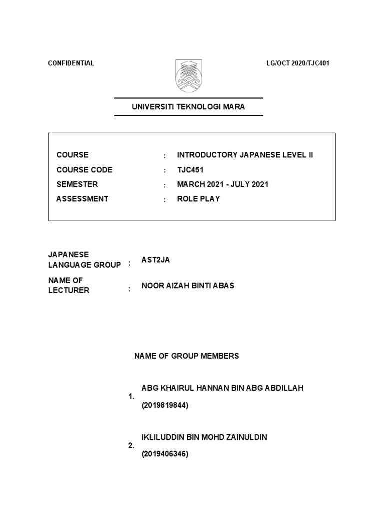 Format Skrip Roleplay | PDF